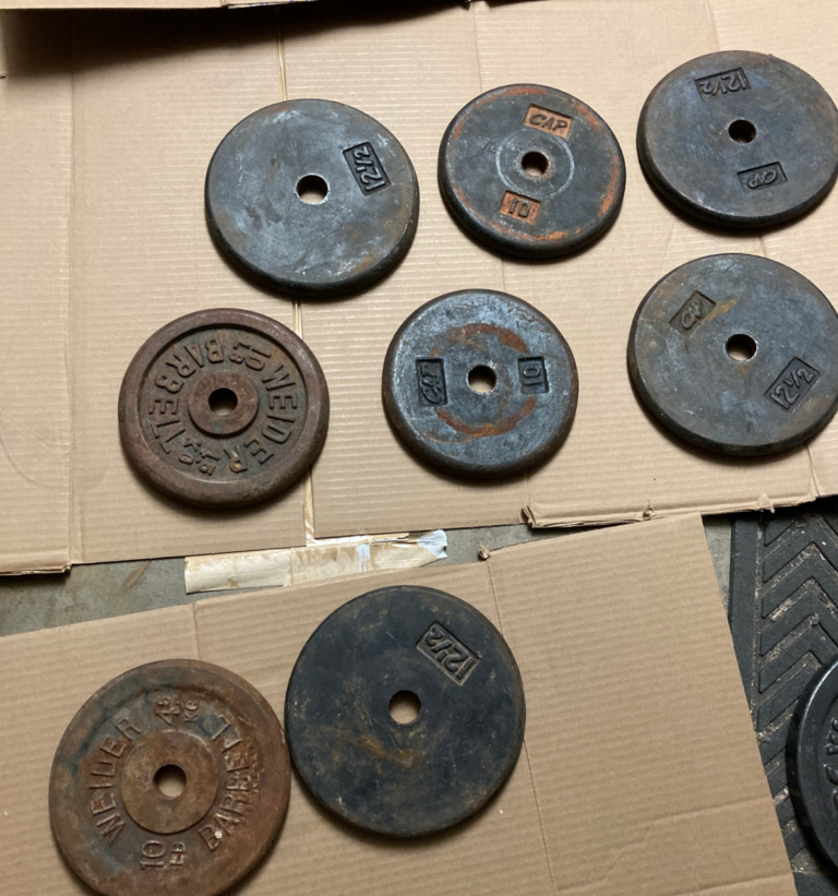 Buying and Restoring Olympic Weight Plates - Lose Fat Gain Muscle